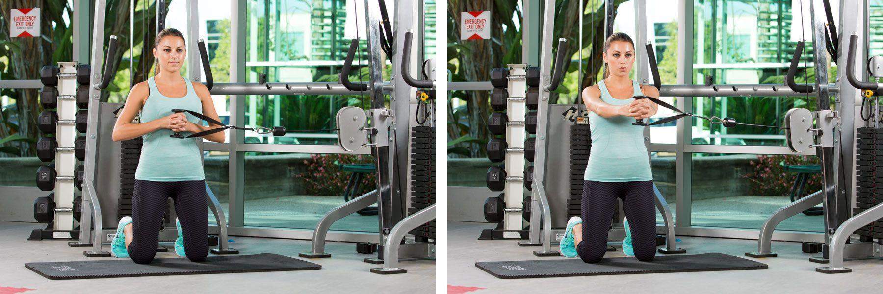 Pallof Press: cos'è e a cosa serve questo esercizio di base - Sanioggi.it